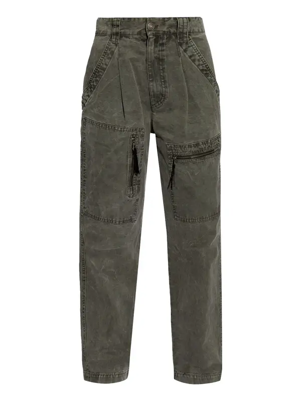 MARANT ETOILE Kanna Cargo Jeans - Black