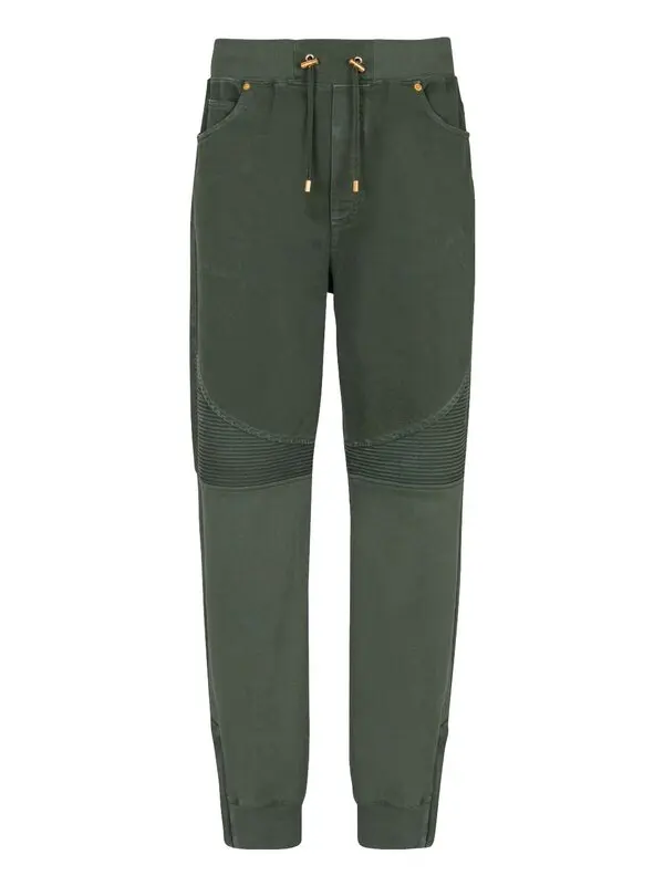 Balmain Panelled Jeans - Green