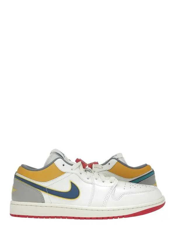 JORDAN 1 Low Prm Sneakers - Sail/cashmere/college Grey