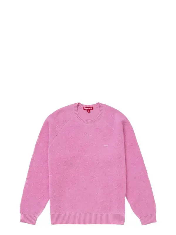 Supreme Terry Small Box Sweater - Pink