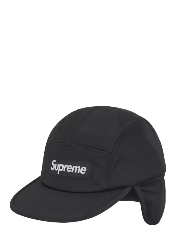 Supreme Windstopper Earflap Camp Cap - Black