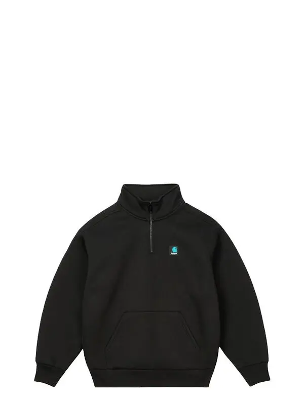 PALACE Carhartt Wip Carlux 1/2 Zip Sweatshirt - Black