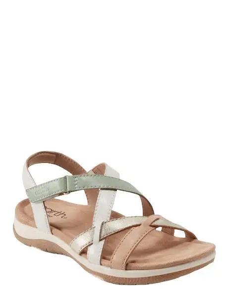 EARTH® Sterling Sandal - Green Natural Multi