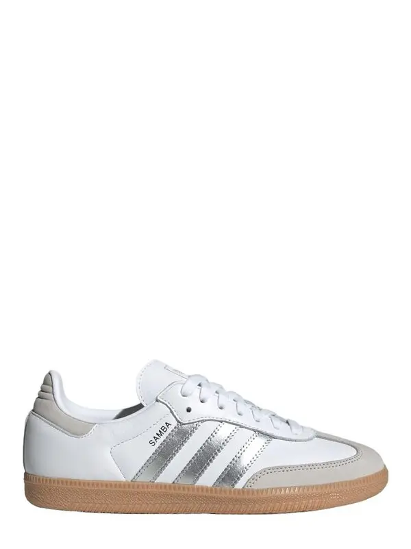 Adidas Samba Og Sneakers - Cloud White / Silver Metallic / Grey One