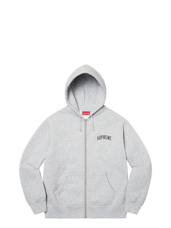 Supreme Doughboy Zip Up Hoodie - Grey