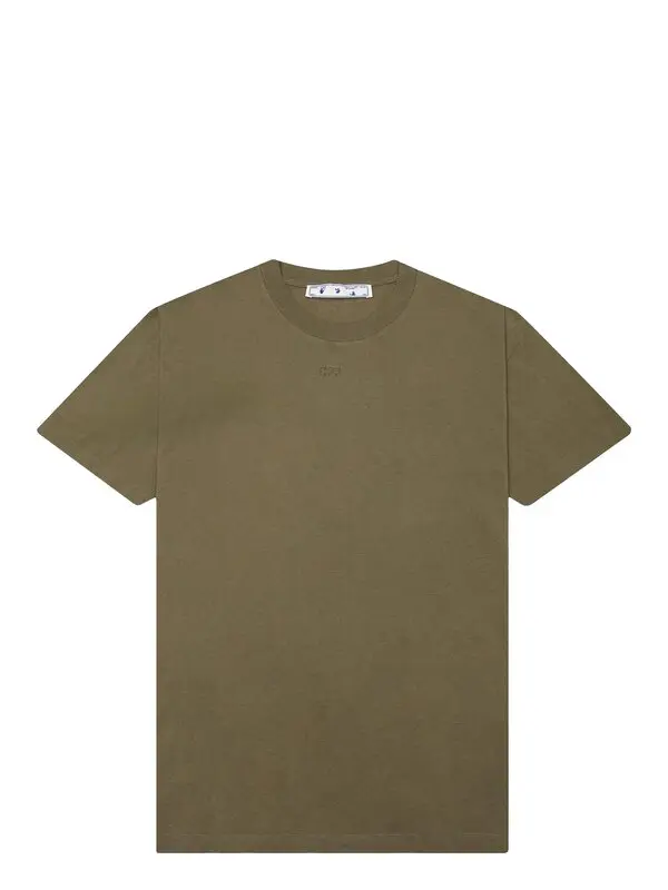 Off-White Rubber Arrows Slim Tee - Green