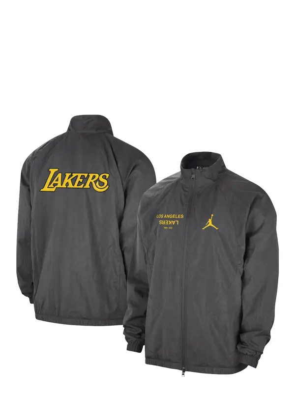 JORDAN BRAND Los Angeles Lakers Courtside Statement Edition Jumpman Jam Full-zip Jacket - Gray