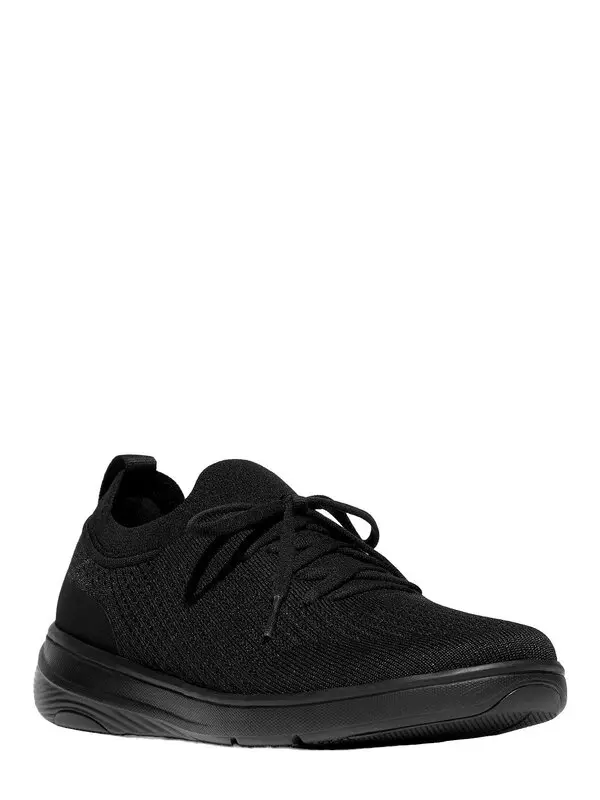 Fitflop Super-q Knit Sneakers - All Black