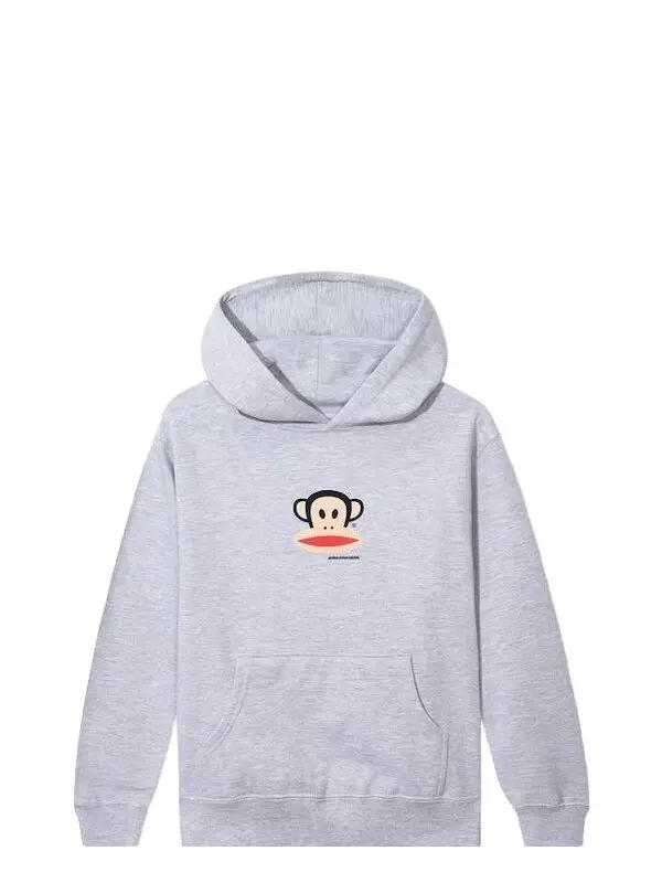 ANTI SOCIAL SOCIAL CLUB X Paul Frank Youth Logo Hoodie - Gray