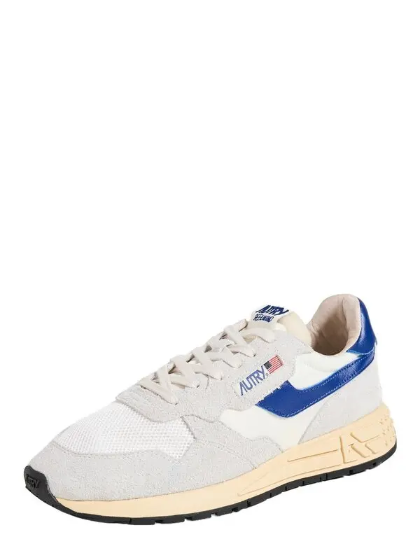 AUTRY Reelwind Low Sneakers - Suede/net Wht/limoges
