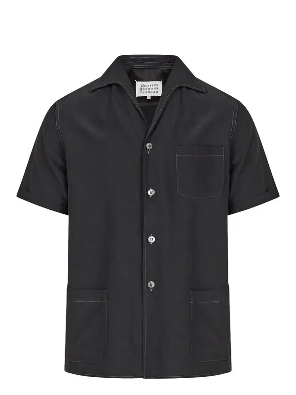 MAISON MARGIELA Short-sleeve Shirt - Black