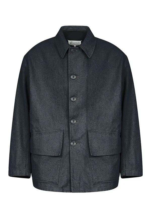 MAISON MARGIELA Cotton Jacket - Blue
