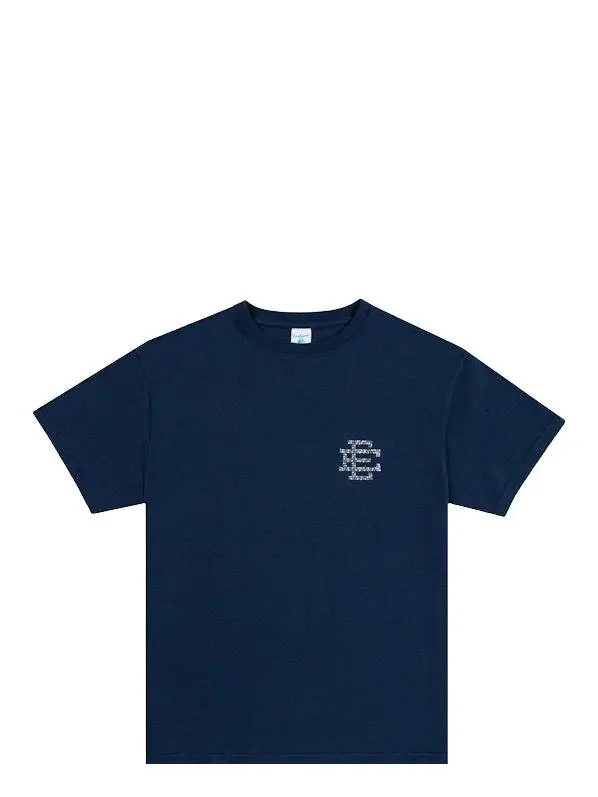 ERIC EMANUEL Ee Swarovski T-shirt - Navy Blue