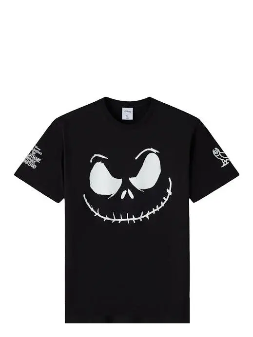 OVO X The Nightmare Before Christmas Jack Skellington T-shirt - Black