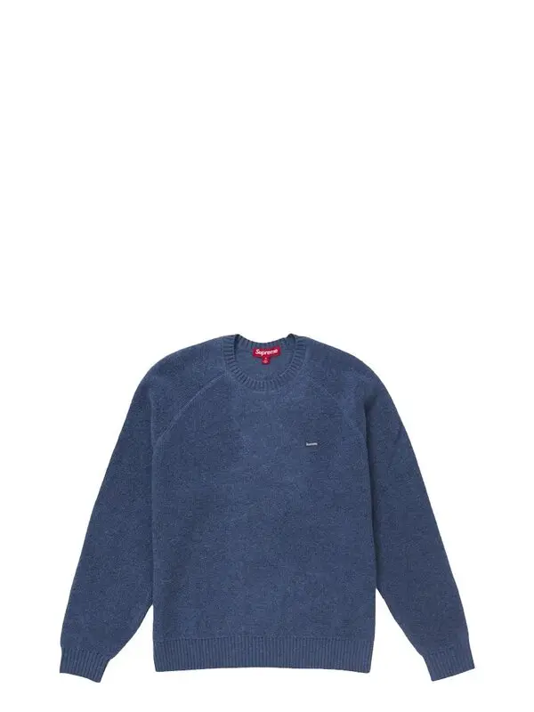 Supreme Terry Small Box Sweater - Blue