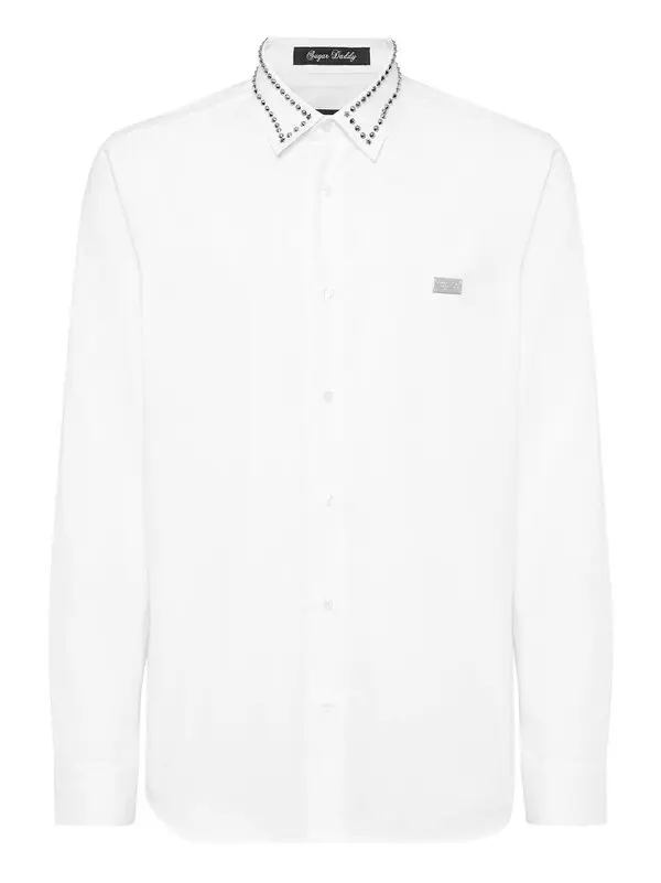 Philipp Plein Stud-embellished Shirt - White