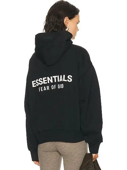 Fear Of God Fleece Hoodie - Black