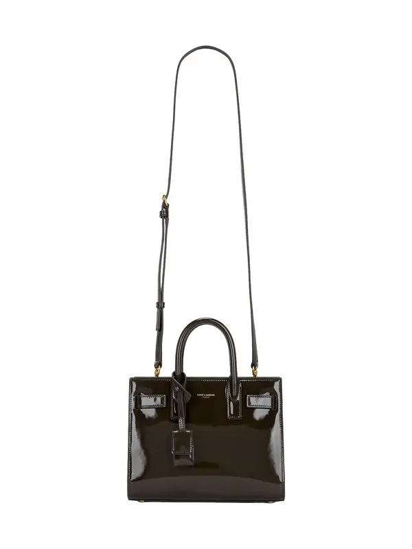 Saint Laurent Nano Sac De Jour Bag - Vineyard Green