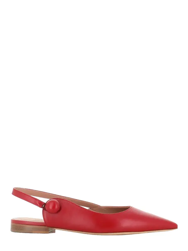 MALONE SOULIERS Palmer Ballerina Shoes - Red
