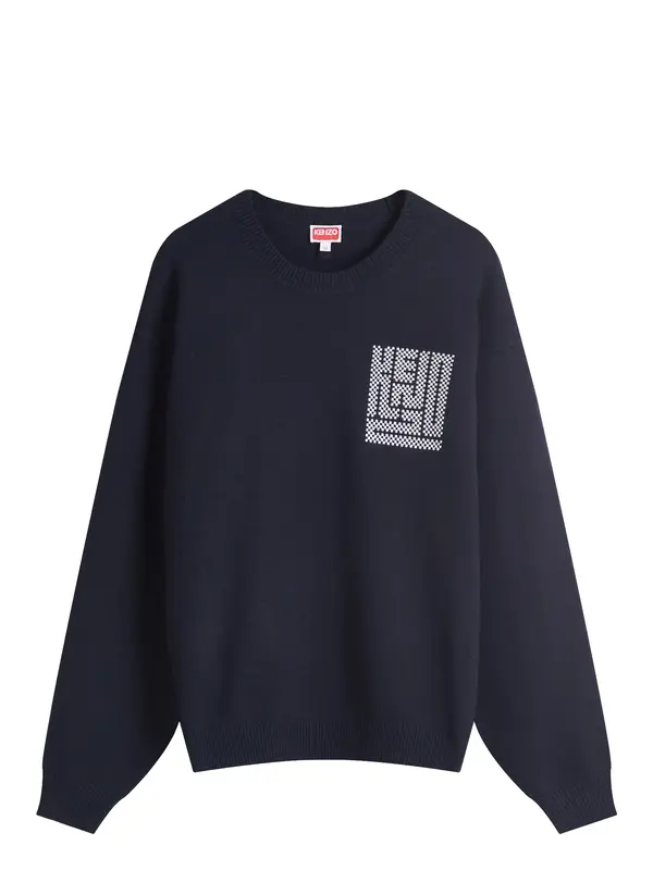 Kenzo Kamon Jumper - Blue Black