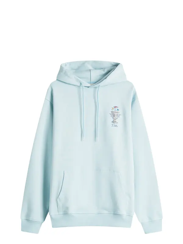 Drole De Monsieur Vase Popover Hoodie - Light Blue