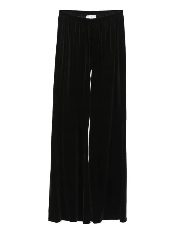 Alchemy Fashions X Lia Aram Velvet Trousers - Black
