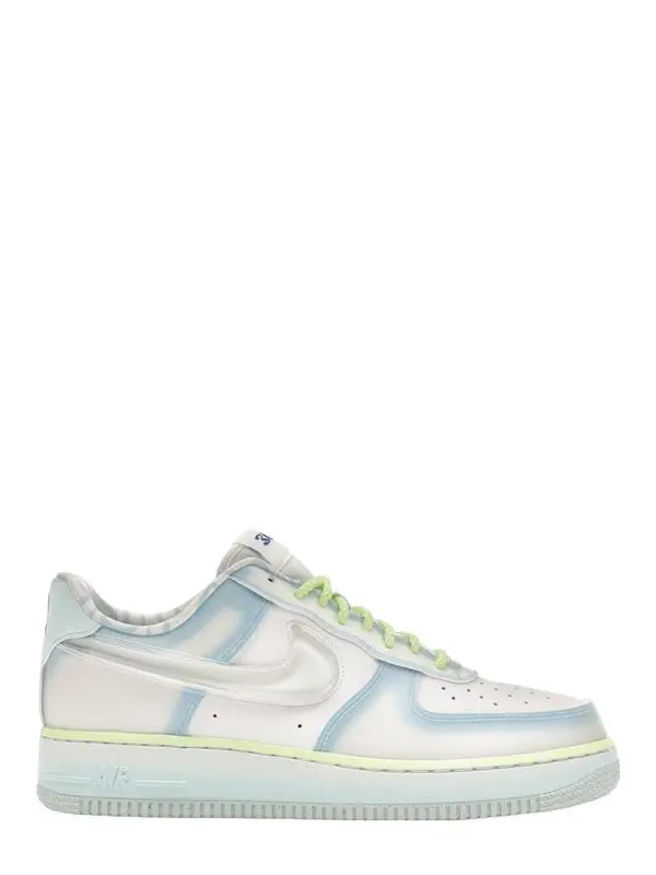 Nike Air Force 1 Low Serena Williams Design Crew Sneakers - Psychic Blue/white/glacier Blue