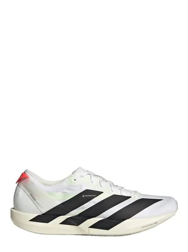 Adidas Adizero Adios 9 Sneakers - Cloud White/core Black/silver Metallic