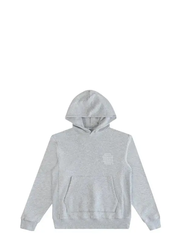 ERIC EMANUEL Ee Basic Hoodie Fw24 - Grey/white