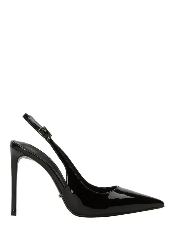 TONY BIANCO Asti Slingback Pumps - Black Patent