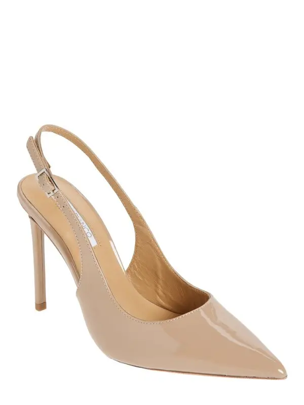 TONY BIANCO Asti Slingback Pumps - Coco Patent