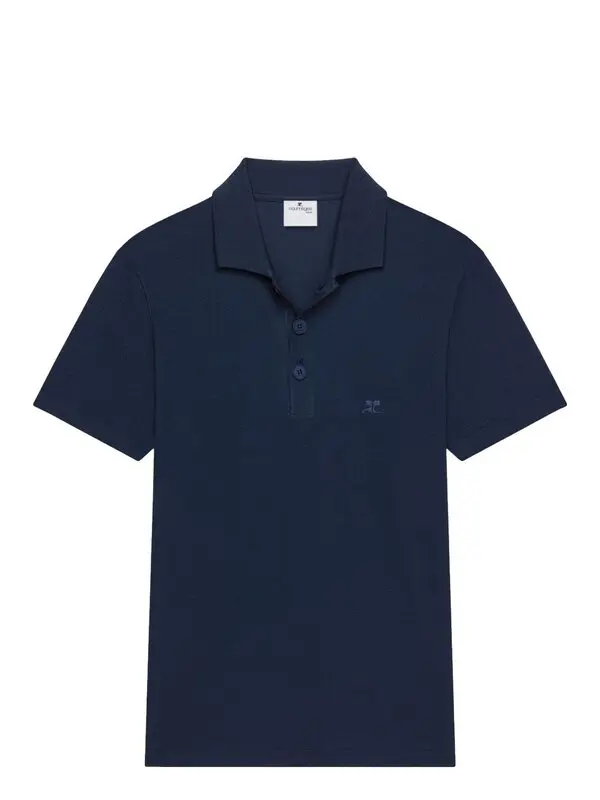COURREGES Ac Polo Shirt - Blue