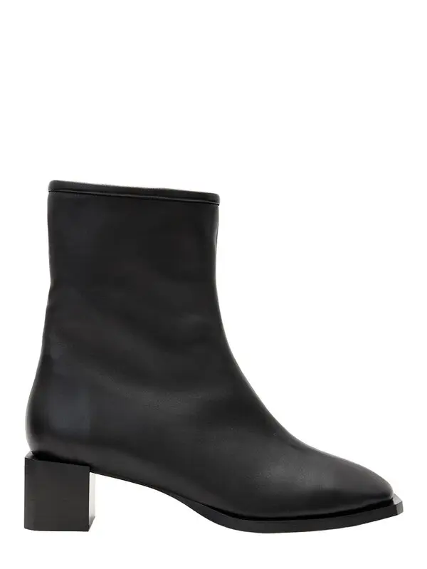 ALLSAINTS Avril Leather Ankle Boots - Black