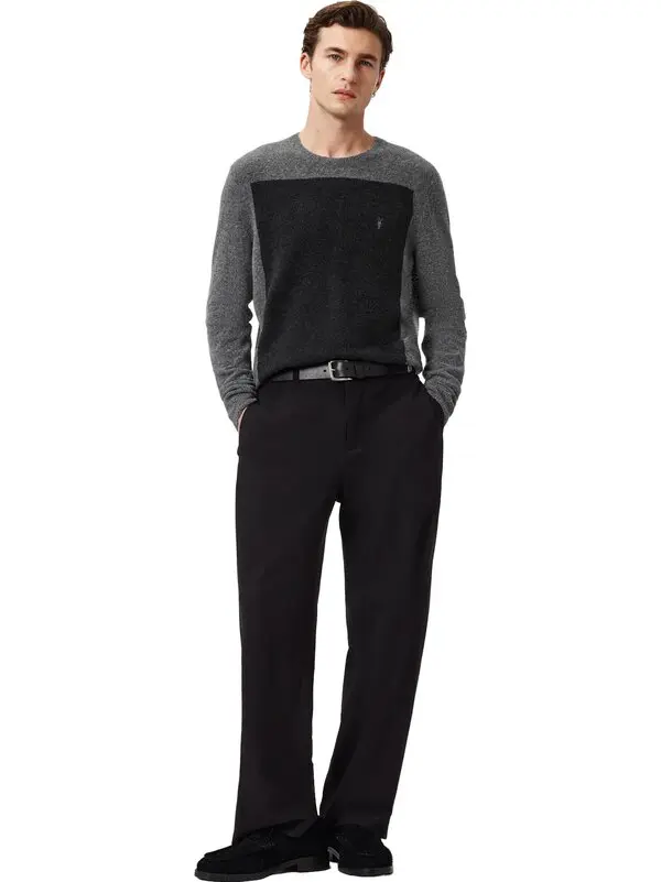 ALLSAINTS Lobke Ramskull Crew Neck Sweater - Grey