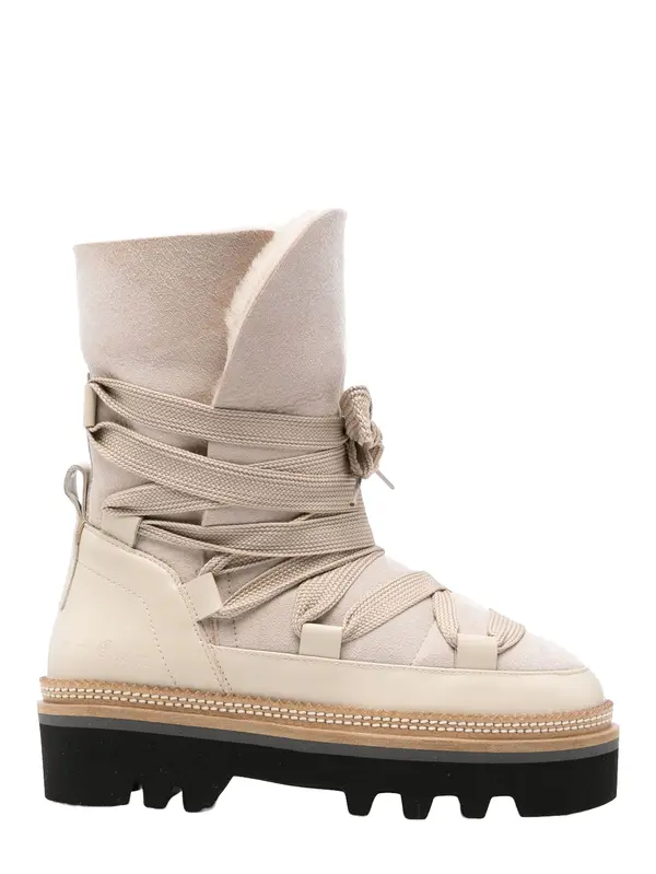 Hogan H675 Boots - Neutrals