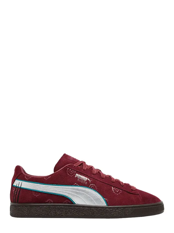 PUMA One Piece X Suede Hair Pirates Sneakers - Red
