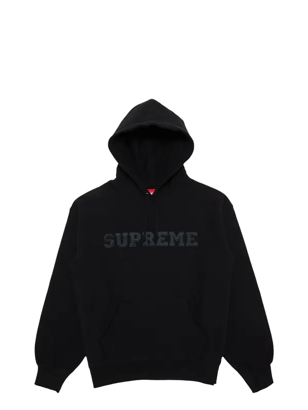Supreme Collegiate Hooded Sweatshirt - Black