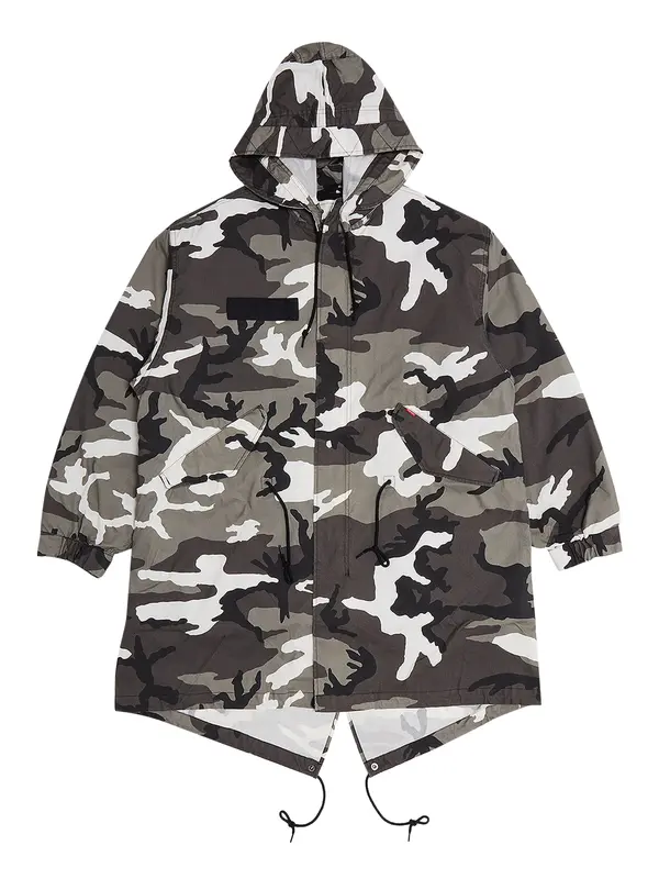 Supreme Futura Fishtail Parka - White
