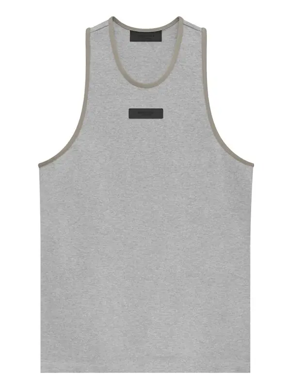 Fear Of God Heavy Jersey Tank Top 'light Heather - Grey