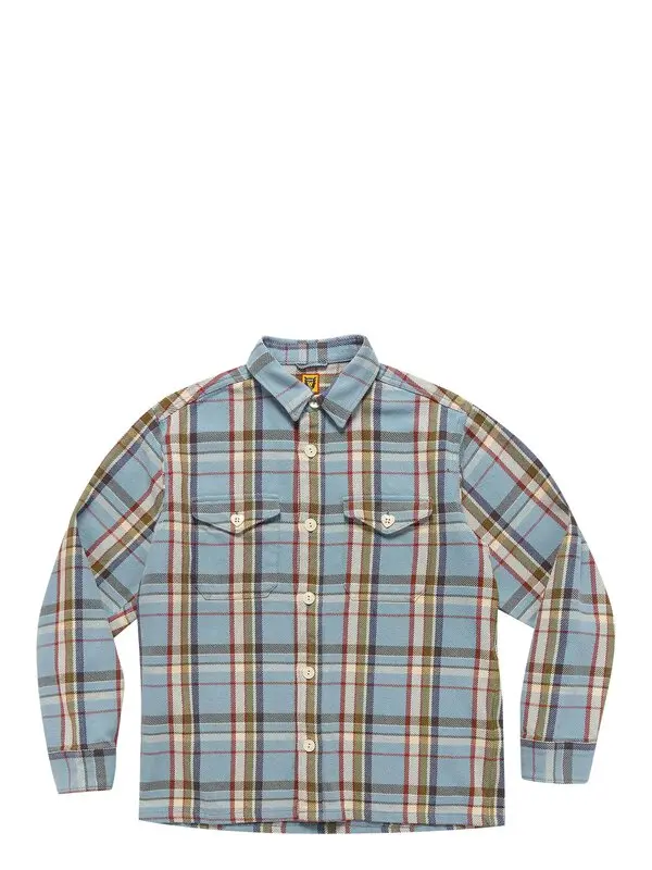 HUMAN MADE Check Shirt - Blue