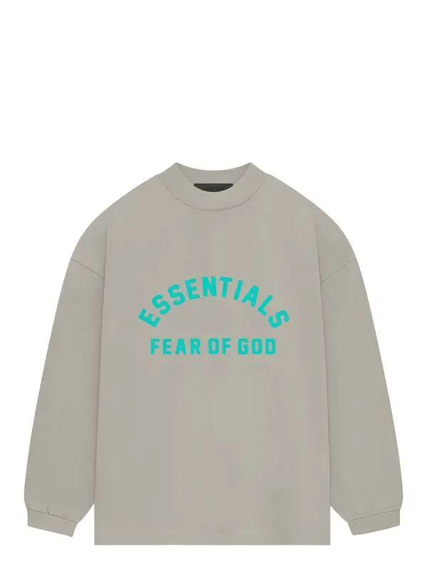Fear Of God Heavy Jersey Long-sleeve T-shirt 'seal - Grey