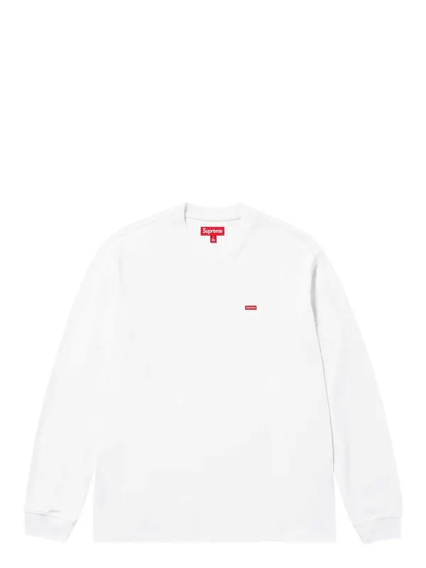 Supreme Small Box Long-sleeve Tee - White