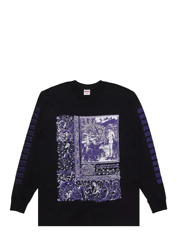 Supreme Saint Sebastian Long-sleeve Tee - Black