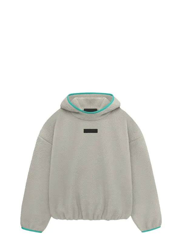 Fear Of God Polar Fleece Pullover Hoodie - Grey