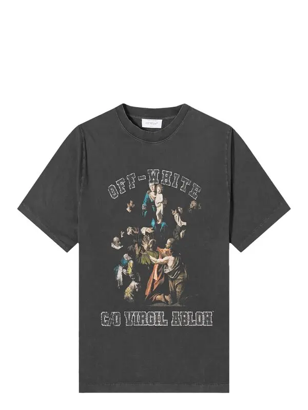 Off-White Mary Skate Short-sleeve T-shirt - Black