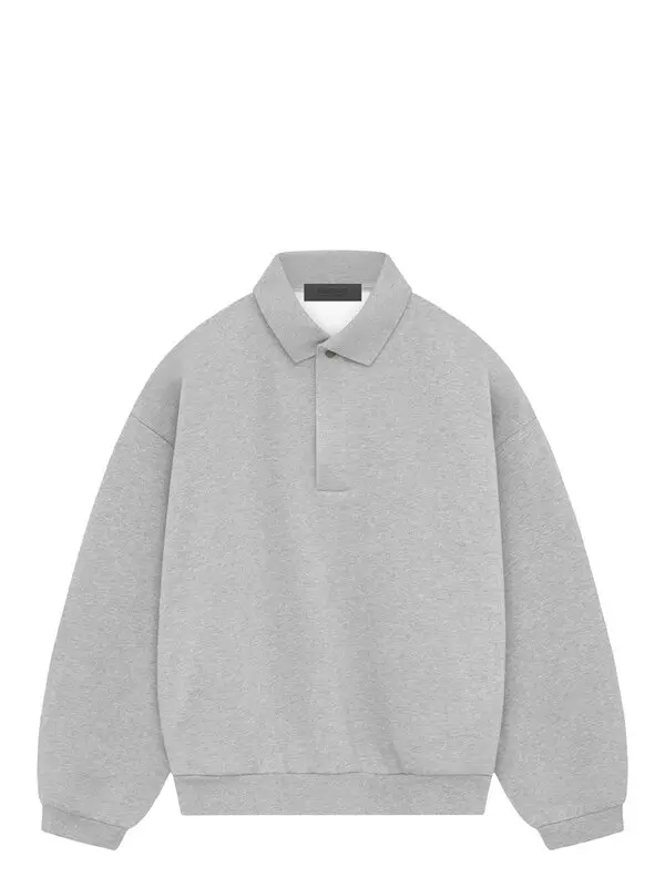 Fear Of God Long-sleeve Polo - Grey