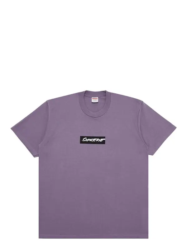 Supreme Futura Box Logo Tee 'dusty - Purple