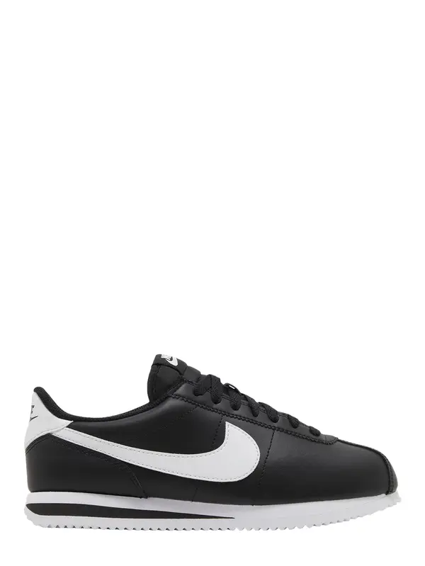 Nike Cortez Leather Sneakers - Black