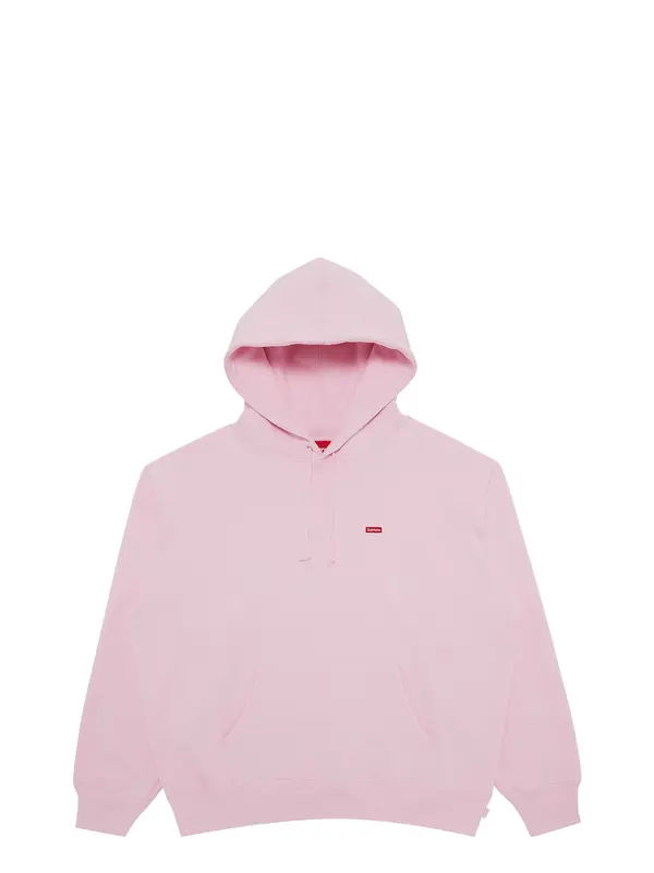 Supreme Small Box Hooded Sweatshirt - Pink