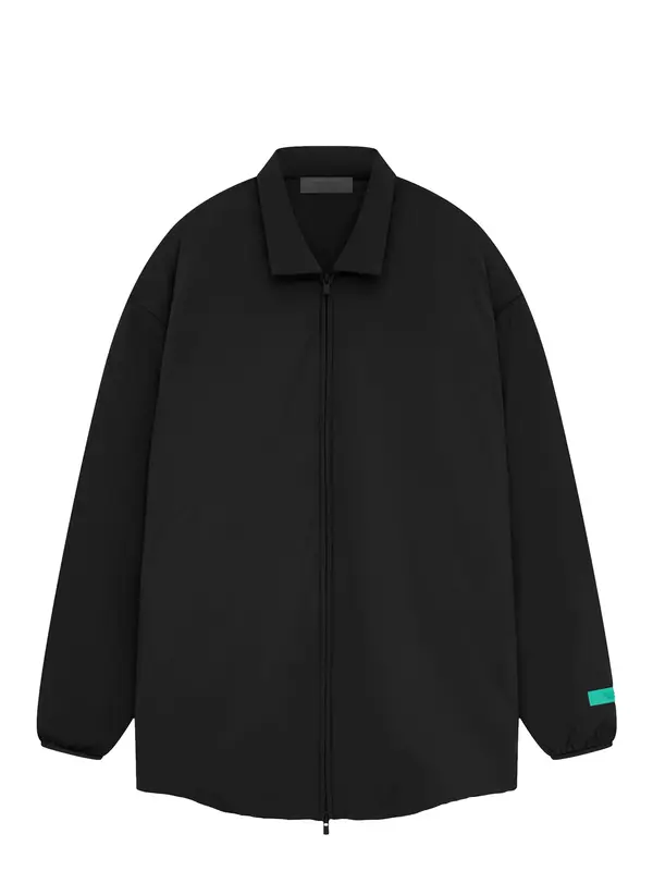 Fear Of God Nylon Filled Shirt Jacket - Black